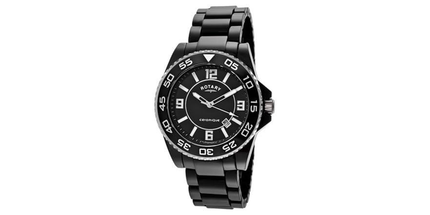 Rotary Ceramic Men's Watch