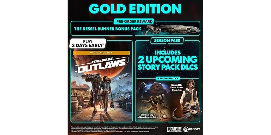 Star Wars Outlaws - Limited Edition (Amazon Exclusive)