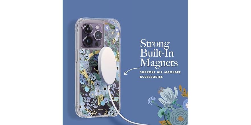 Rifle Paper Co. iPhone 14 PRO Case [Compatible with MagSafe]