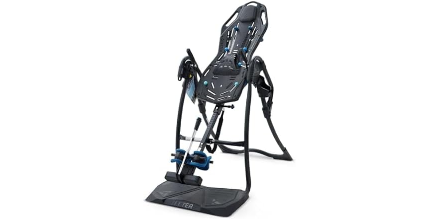 Teeter LX9B Teeter FitSpine LX9 Inversion Table Black
