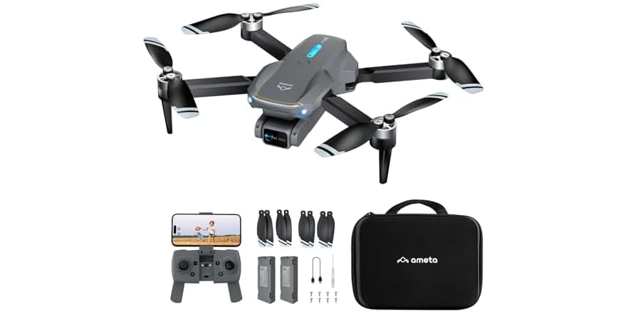 Ameta Drone with 4k Camera (Open Box)