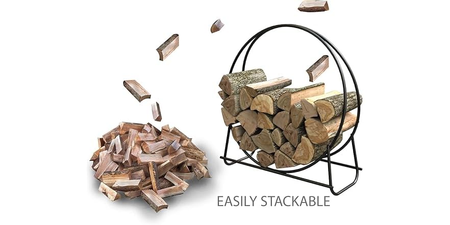 Panacea 15208 20-Inch Tubular Steel Log Hoop