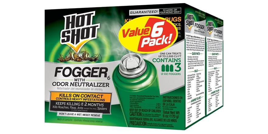 Hot Shot Fogger With Odor Neutralize