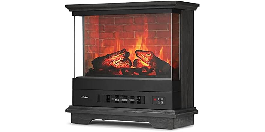 TURBRO Firelake Electric Fireplace Heater