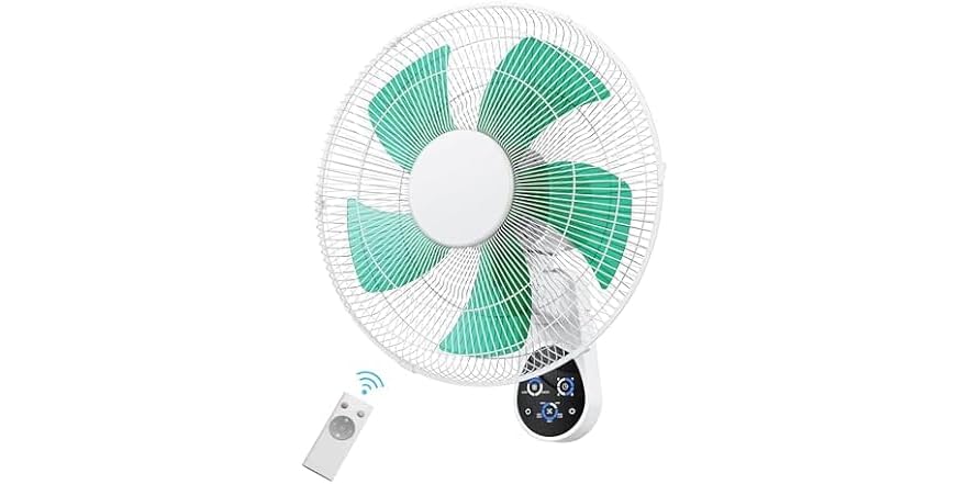 Mirdred 16-Inch Wall Mount Fan