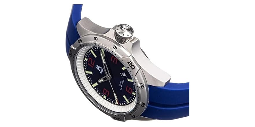 Shield Vessel Strap Watch with Date