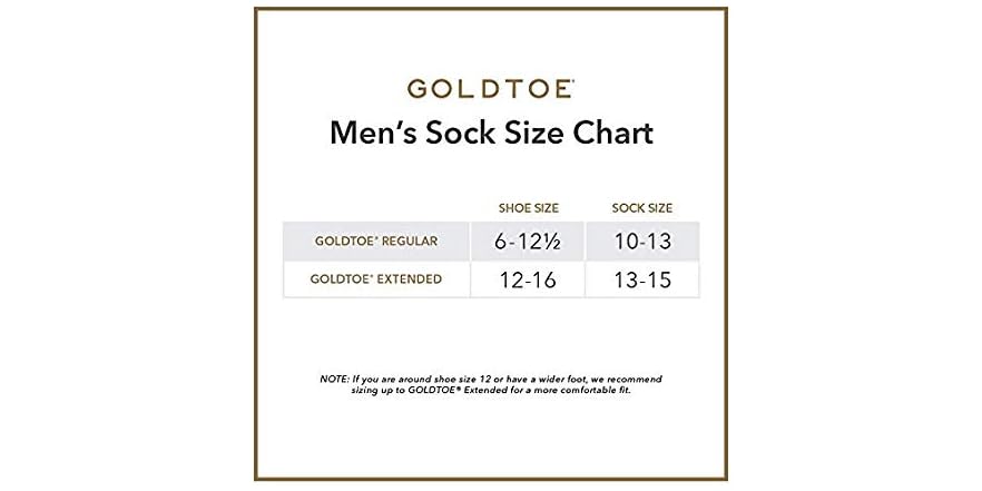 Gold Toe Mens Cotton Athletic Sock