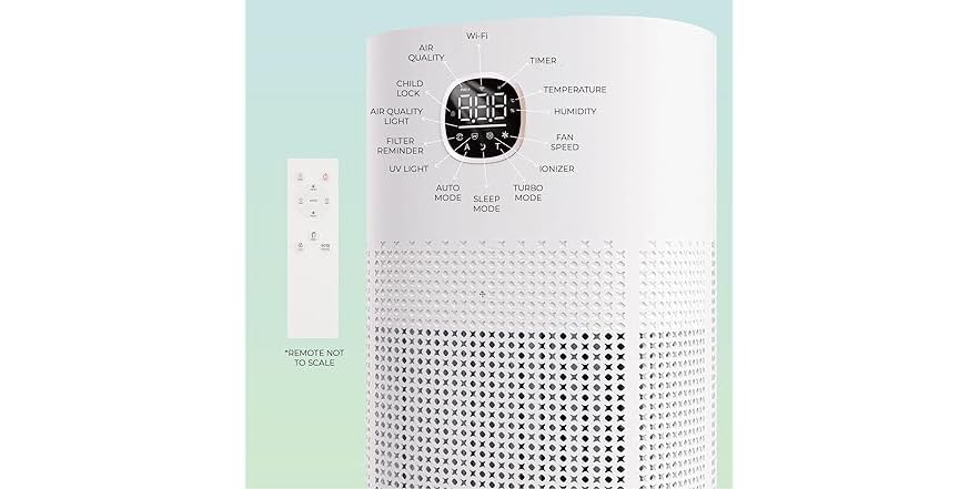 Verapure VP-300-WI Wi-Fi enabled HEPA Air Purifier