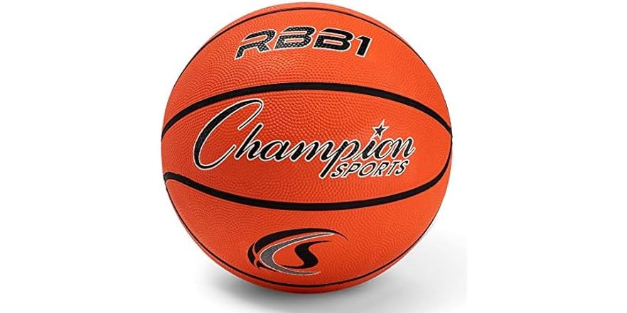 Champion Sports Rubber Basketball