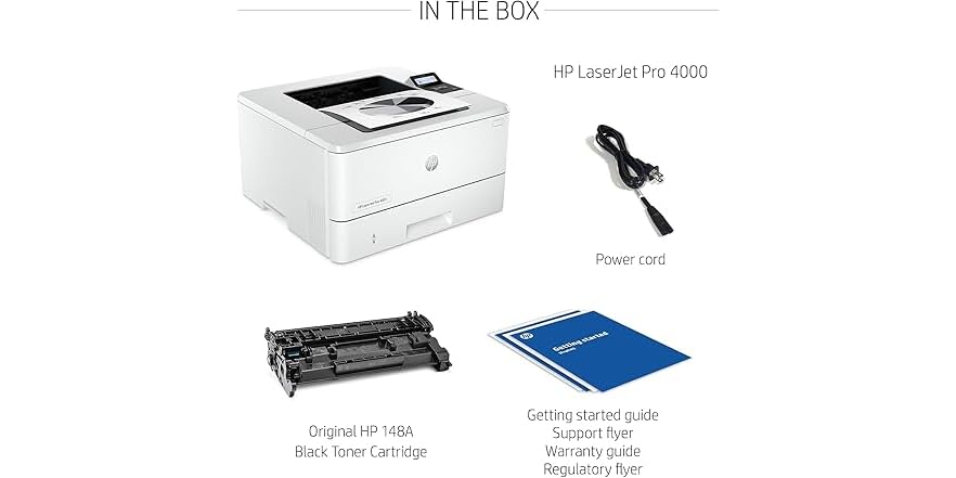 HP LaserJet Pro 4001dn Black & White Printer