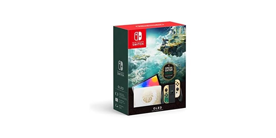 Nintendo SWITCH-OLED-ZLDA Nintendo Switch OLED Zelda Ref (Open Box)