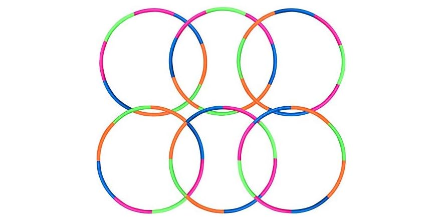 Toy Hoop Bundle Pack Kids Hula Rings
