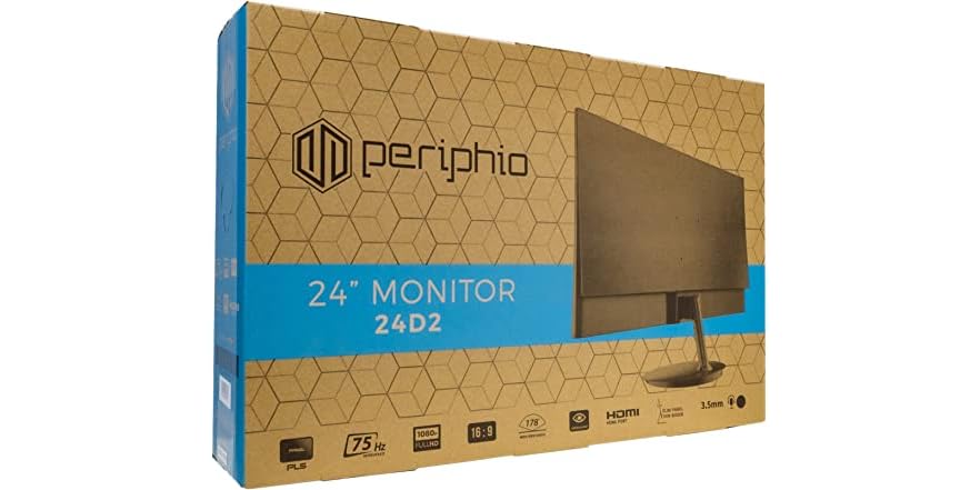 Periphio 24" 1080p Gaming Monitor