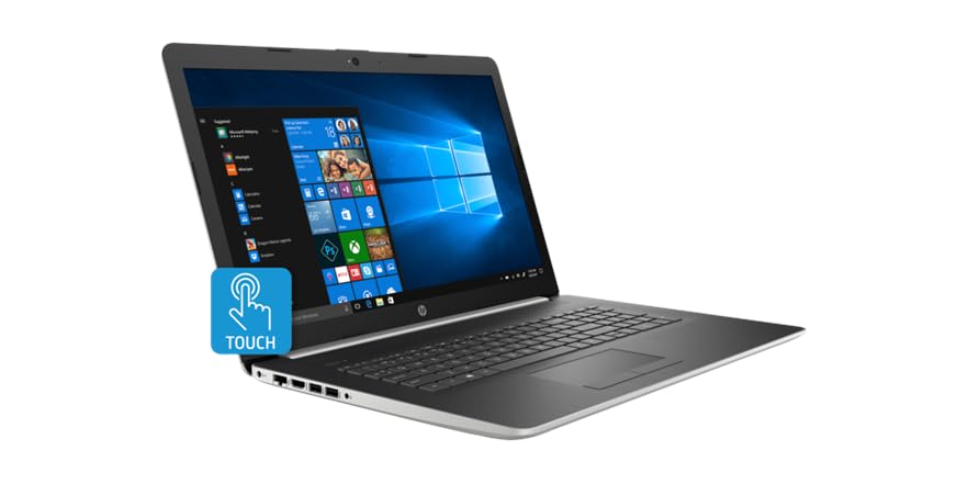 HP 17" AMD R3 Touchscreen Notebook