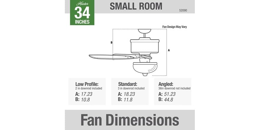 Hunter Watson Indoor Ceiling Fan