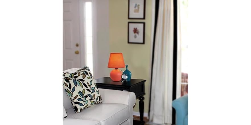 Simple Designs Mini Ceramic Lamp