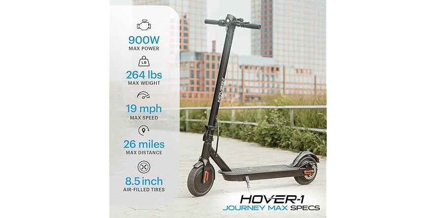 Hover-1 Journey Max Adult E-Scooter