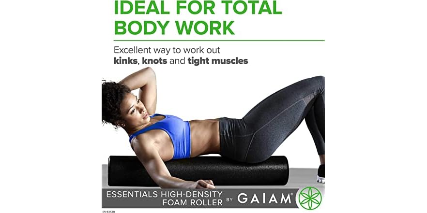 Gaiam Essentials Foam Roller