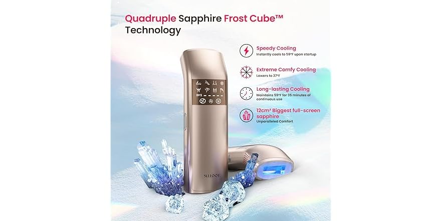 TRIPLE-Pulse IPL Laser Hair Removal