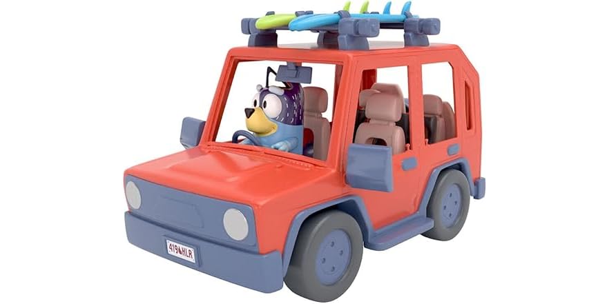 Bluey Family Vehicle Set
