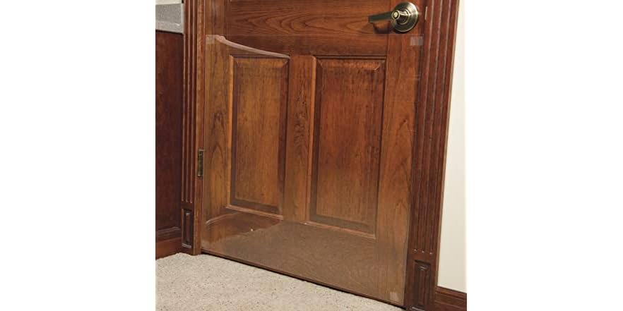 Door Scratch Protector - Large 35" W X 33" H