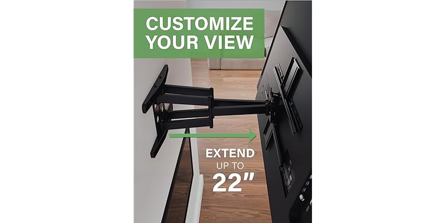 Full Motion Wall Universal TV Mount