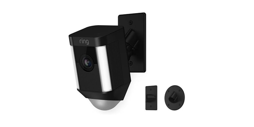 Ring Spotlight Cam Mount, Hardwired HD Security Camera