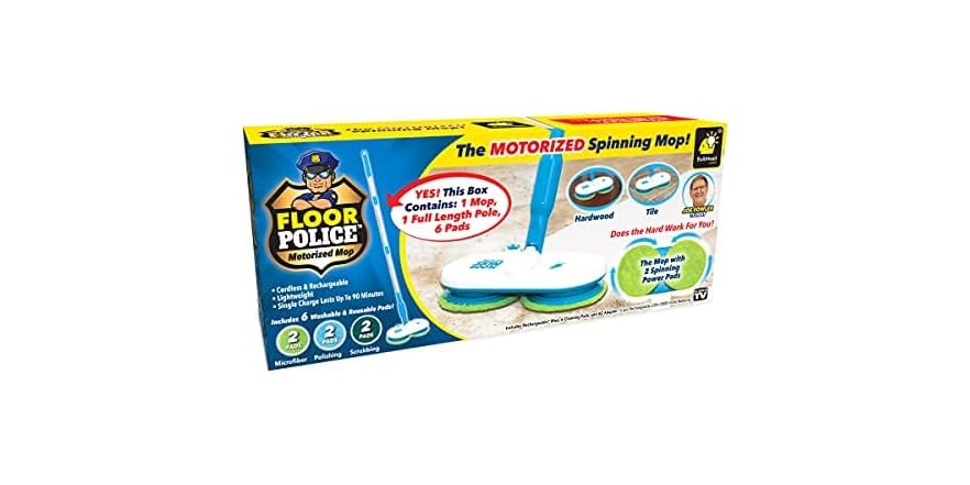 Floor Police Cordless Electric Mop