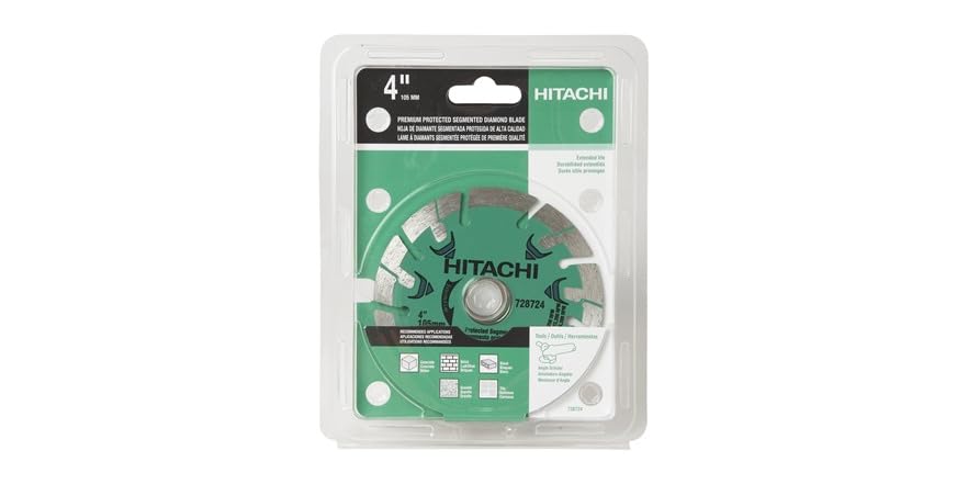 Hitachi 4" Segmented Rim Diamond Saw Blade