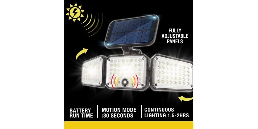 Bell + Howell Bionic Floodlight Max 2-Pack