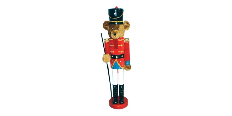 24" Teddy Bear Nutcracker