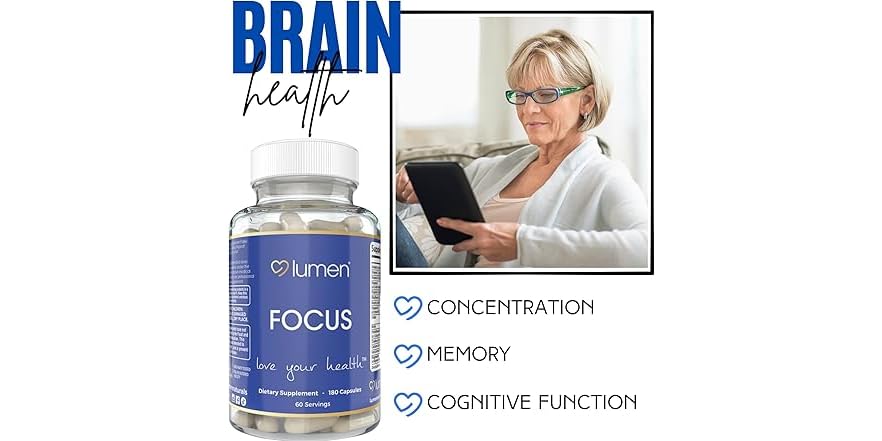 Lumen Naturals Focus Neuro Brain Supplement