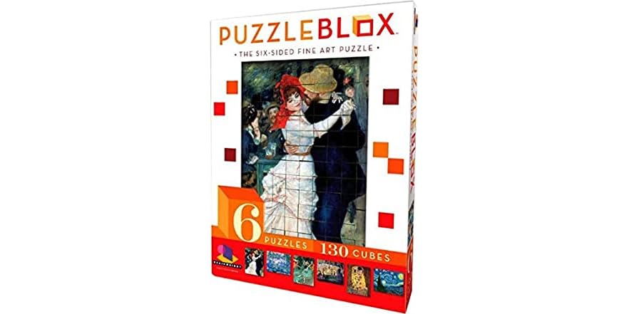 Brainwright Puzzle Blox Fine Art
