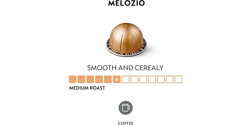 (60 Count) Nespresso VertuoLine Melozio Pods