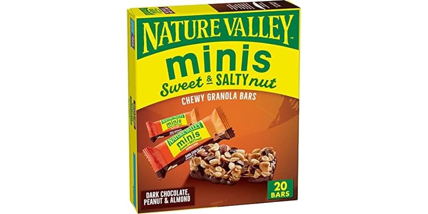 5PK Nature Valley Granola Bars, Dk Choc