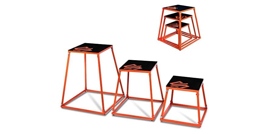 SQUATZ 3 Pcs Plyometric Platform Box