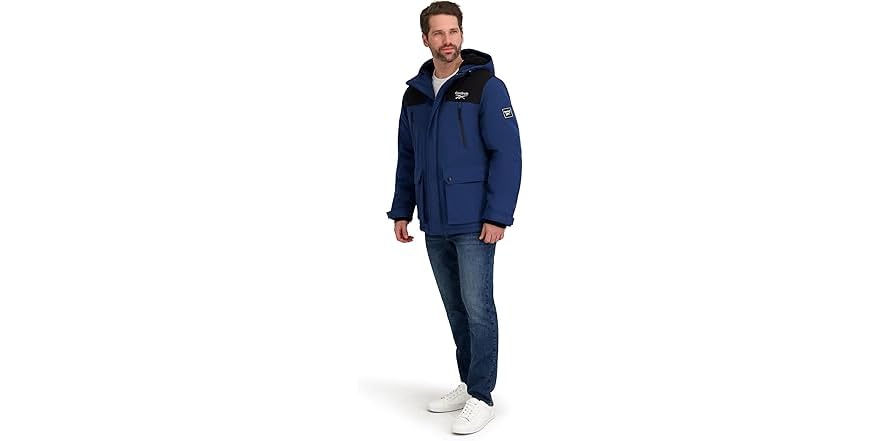 Reebok Men Insulated Softshell Winter Jacket