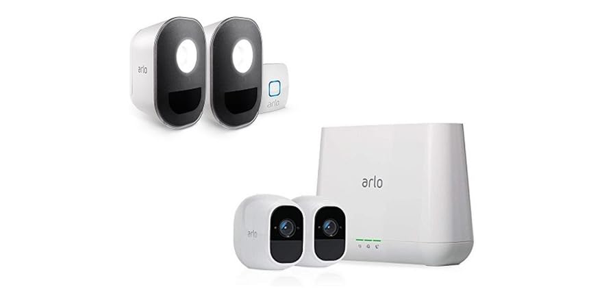 Arlo Pro 2 Wireless Security 2 Camera + Smart Lights