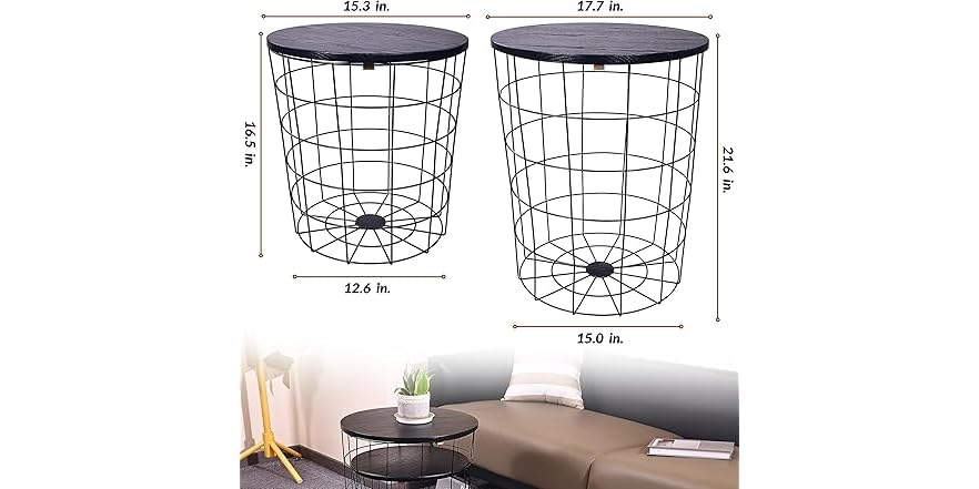 Elevon Nesting Table End Table