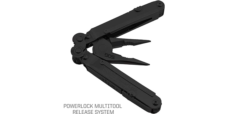 SOG PowerLock Multi-Tool Compound Leverage Crimper
