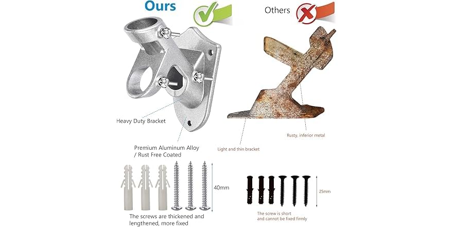 2 Position Flag Post Holder