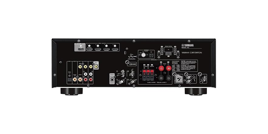Yamaha 5.1-Channel 4K Ultra HD AV Receiver with Bluetooth