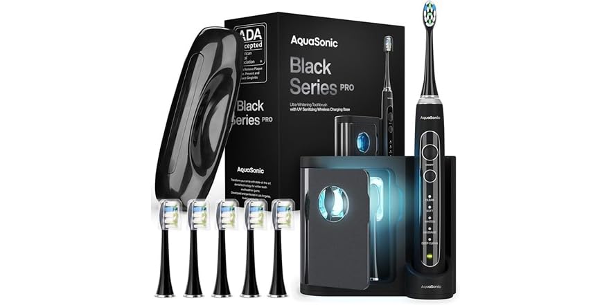 Black Series PRO – Ultra Whitening Toothbrush (Open Box)