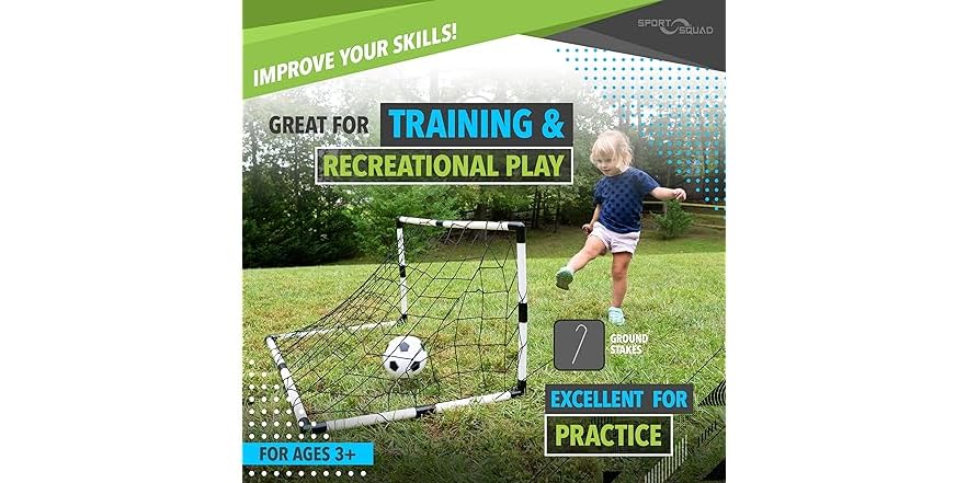 Sport Mini 2-in-1 Training Soccer Goal