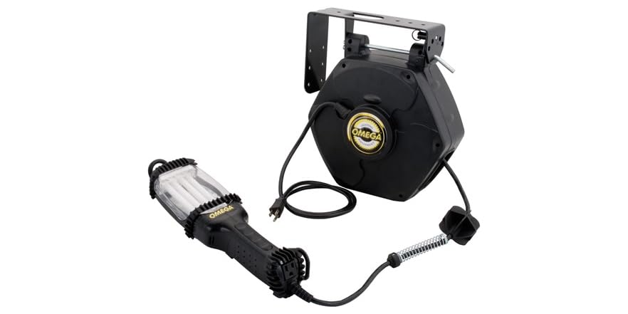 50-Foot Retractable 26-Watt Work Light