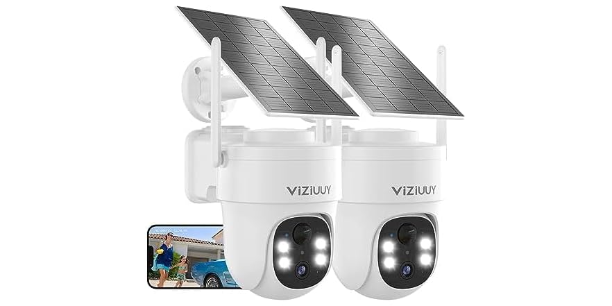 Solar Wireless Security Camera Outdoor