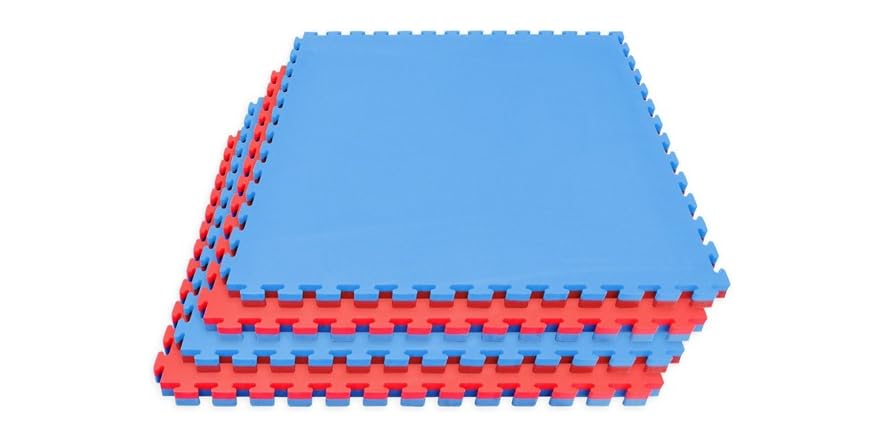 Reversible Interlocking Karate Mats