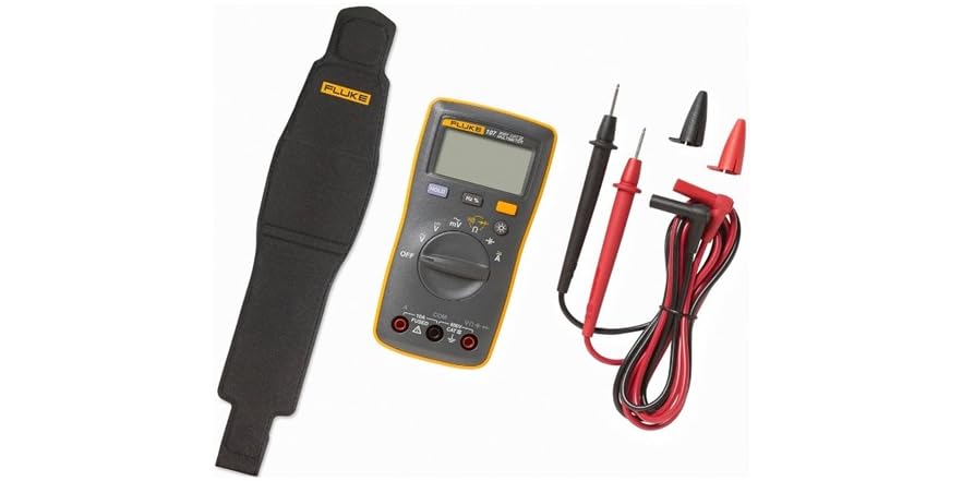 Fluke 107 AC/DC Current Handheld Digital Multimeter