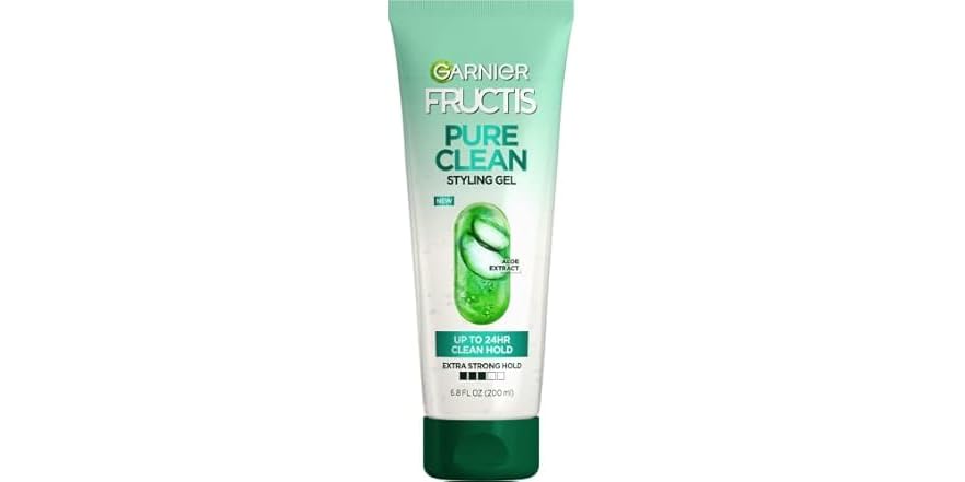 Garnier Fructis Style Pure Clean Styling Gel 6.8 Fl Oz
