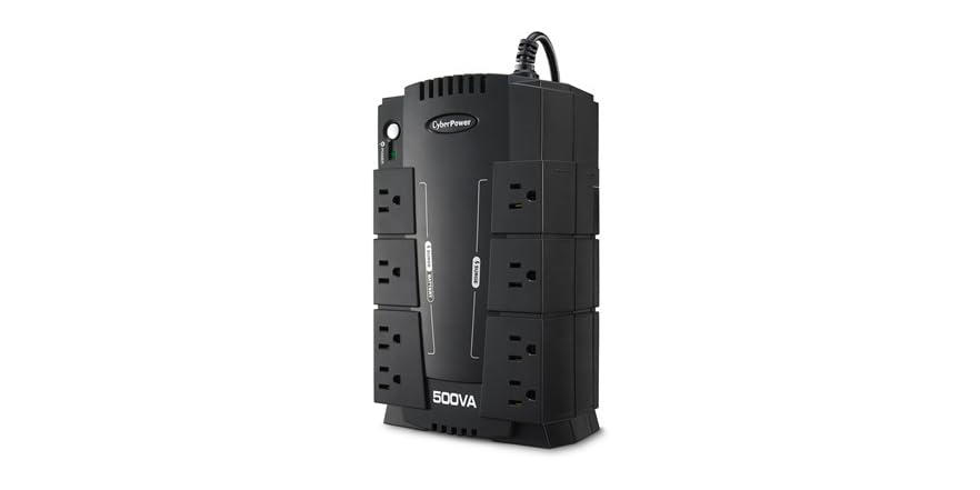 CyberPower 500VA/300W PC Battery Backup